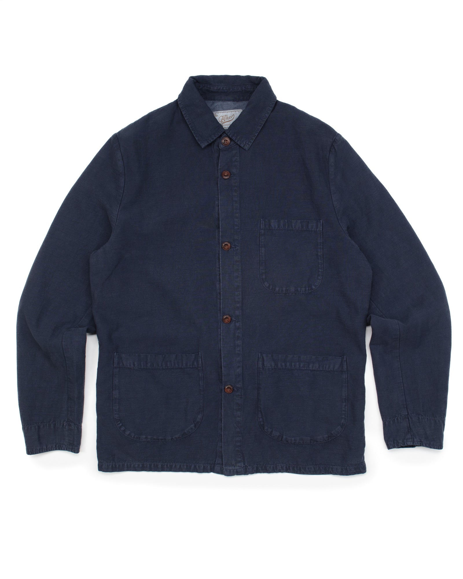 The Elk Work Jacket in Navy – The Revive Club