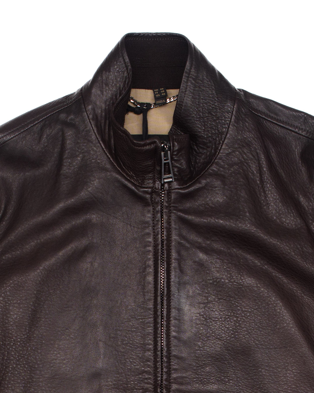 Pilot Flight Jacket in Brown Leather #1574 – The Revive Club
